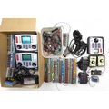 Model Railway Controllers etc. Two boxes containing a large quantity of ...