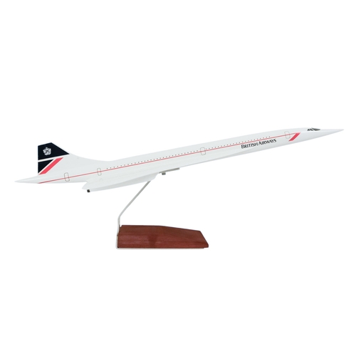 A travel agent/desk top scale model of Concorde - supplied by Space ...