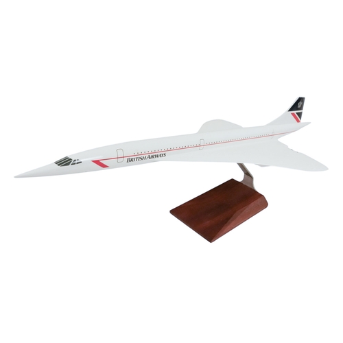 A travel agent/desk top scale model of Concorde - supplied by Space ...