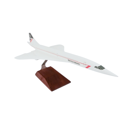 A travel agent/desk top scale model of Concorde - supplied by Space ...