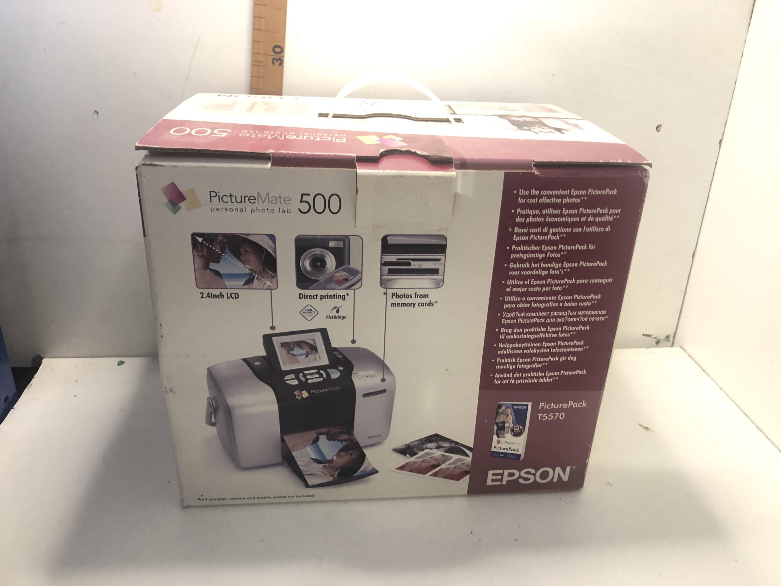 New Epson Picture Mate printer