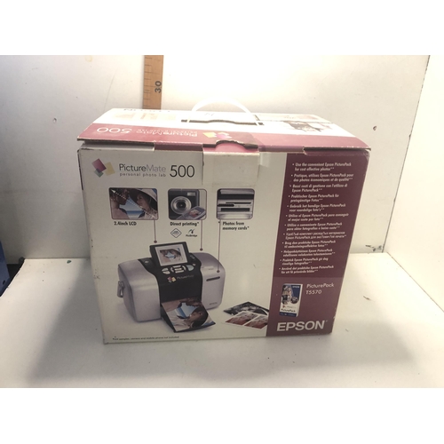 New Epson Picture Mate printer