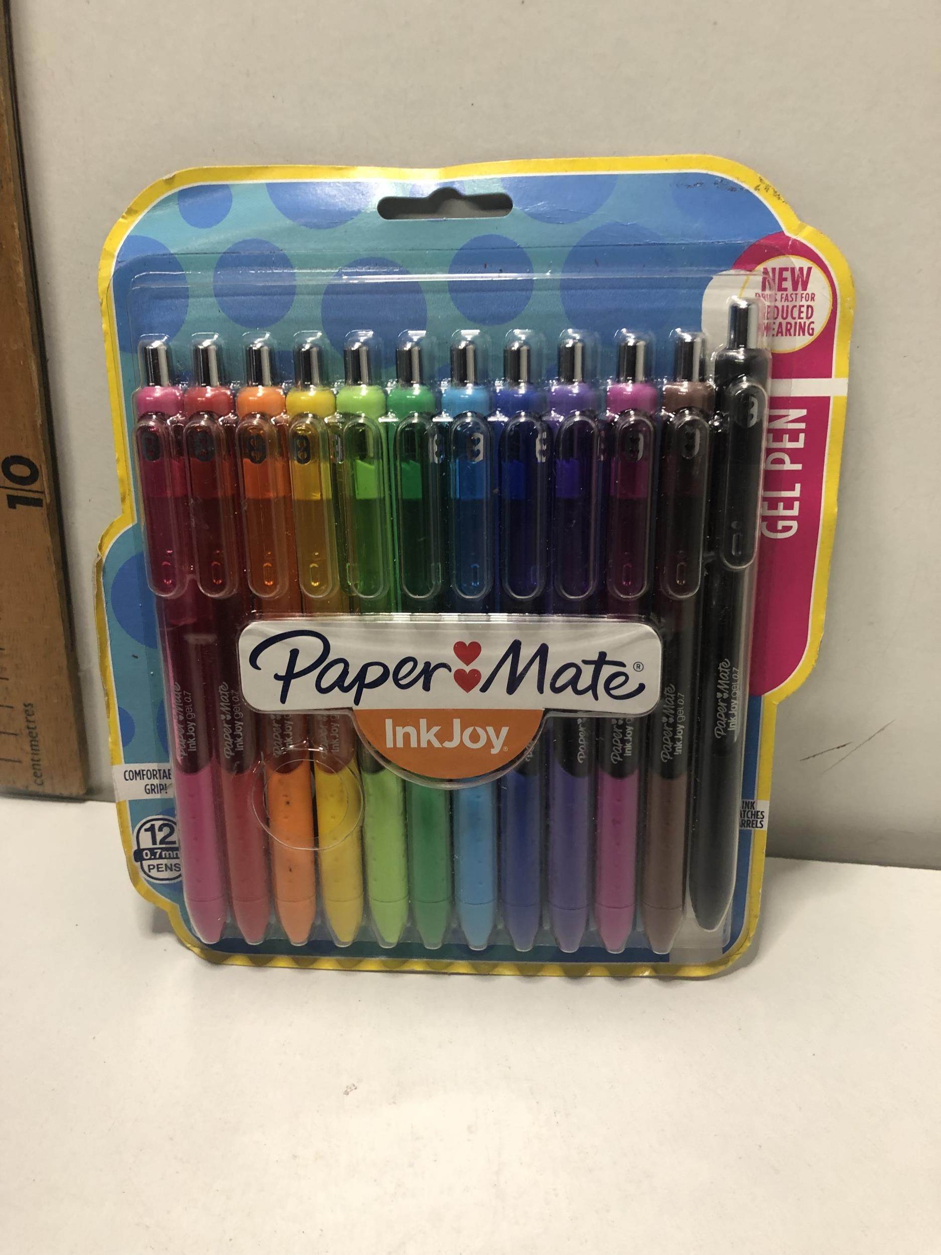 Papermate gel pen set