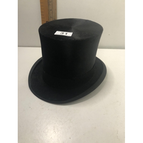 Henry Heath vintage top hat