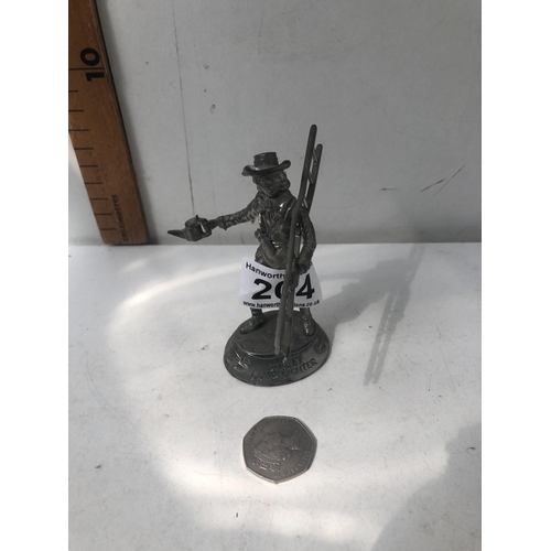 Pewter figure