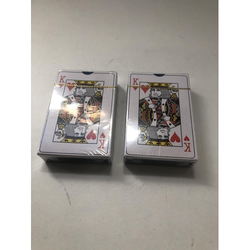 x2 packs of new playing cards
