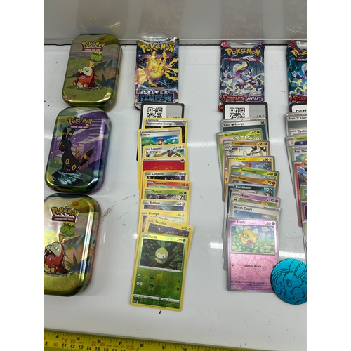 Job Lot of Pokémon Cards & Mini Tins -4