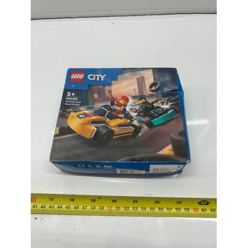 LEGO City Go-Karts & Race Drivers Set 60400 – Complete in Box