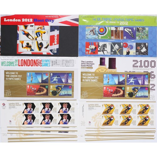 Collection of Olympic London 2012 Stamps and Presentation Sets ...