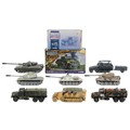 Corgi Military Vehicles x 10. Includes 2 x boxed and a Marine Toys for ...