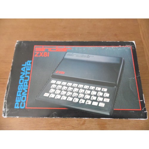 ZX81 computer boxed in great condition. Working.