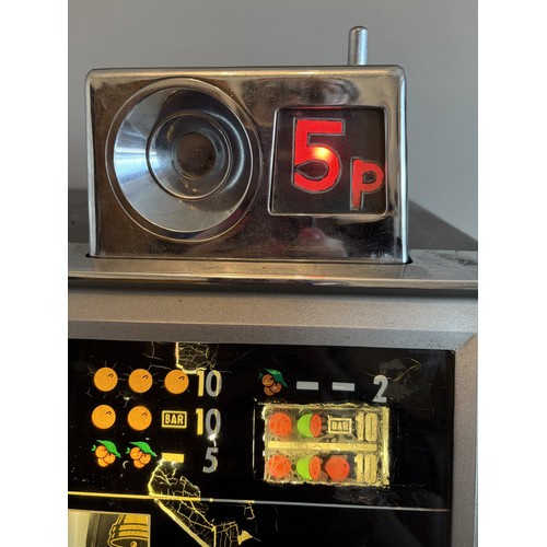 Vintage Sega Mad Money Slot Machine. Electromechanical, three-reel slot ...