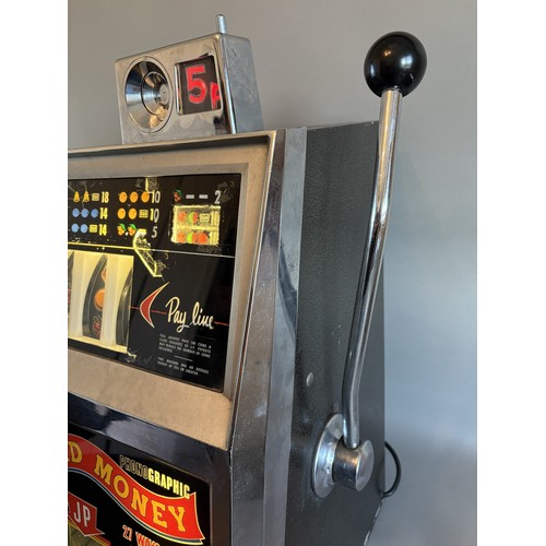 Vintage Sega Mad Money Slot Machine. Electromechanical, three-reel slot ...