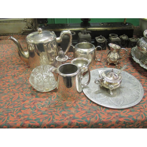 Lot of silver plated ware.