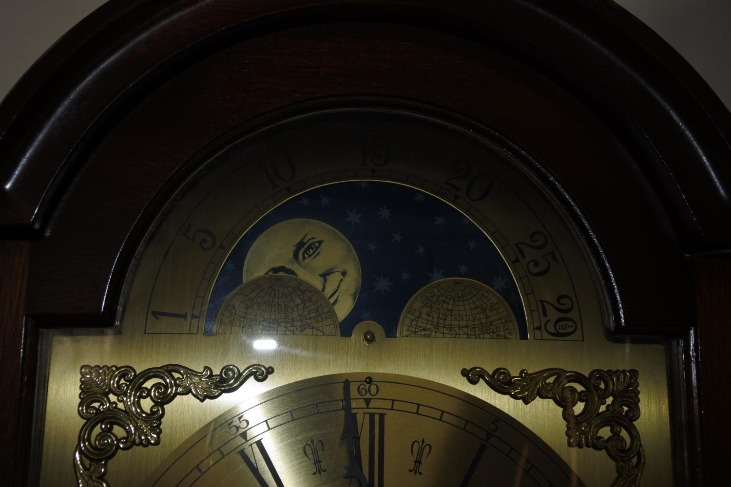 A Grandfather clock by Richard Broad - Bodmin Cornwall.