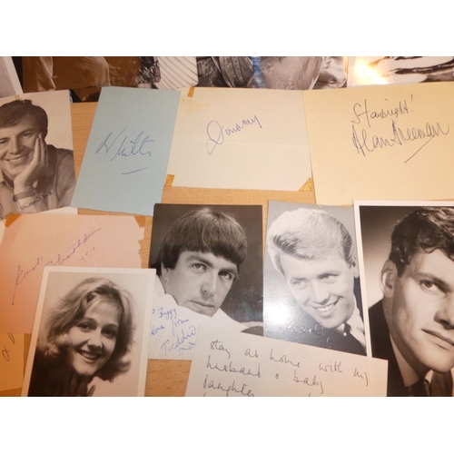 An interesting collection of autographs and photographs and letters to ...