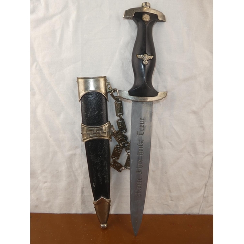 A WW2 German SS replica dagger