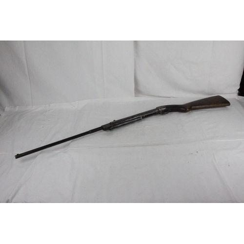 An antique fairground Haenel Model-II air gun/ rifle.