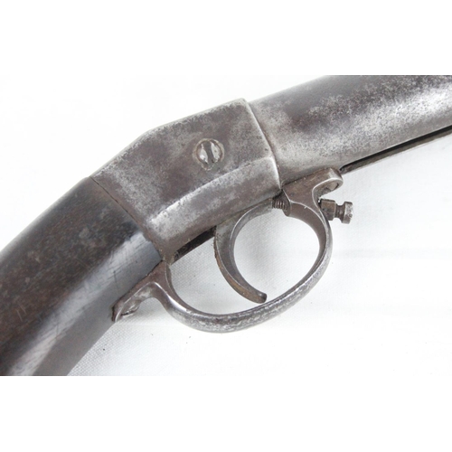 An antique fairground Haenel Model-II air gun/ rifle.