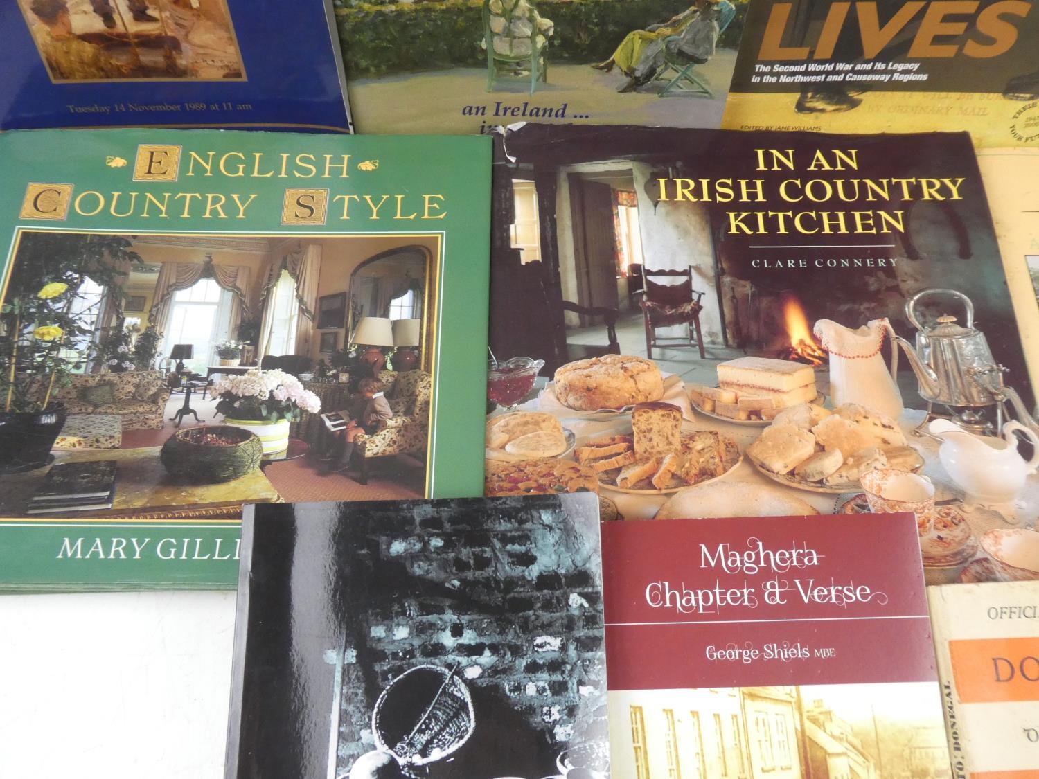 A lot of Irish history books to including Official Guide to Dublin and ...