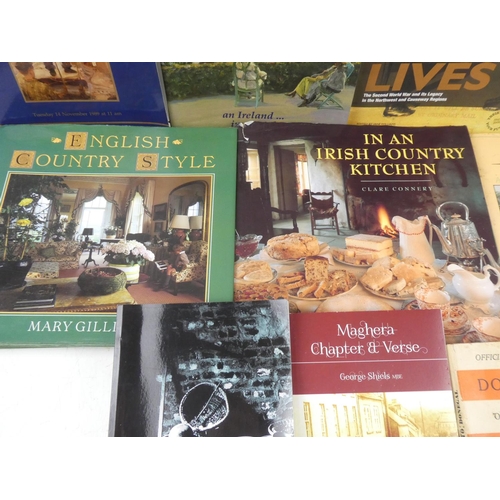 A lot of Irish history books to including Official Guide to Dublin and ...