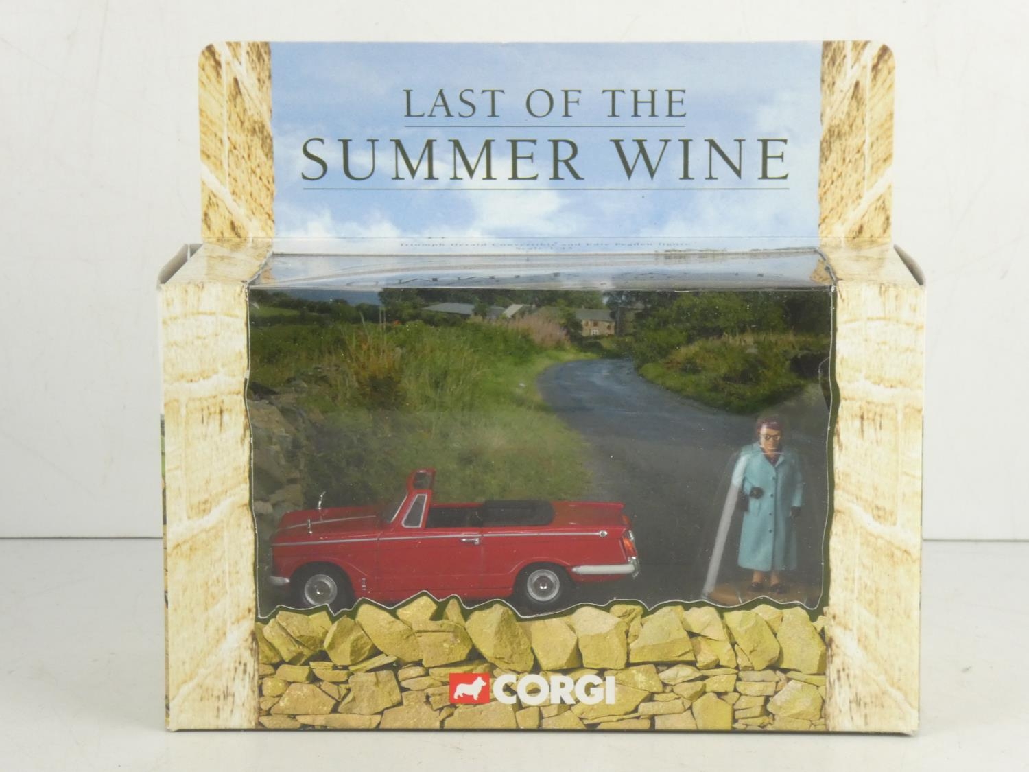 A boxed Corgi 'Last of the Summer Wine' - Triumph Herald Convertible ...
