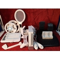 A Nintendo Wii console, foot pedal, games etc.