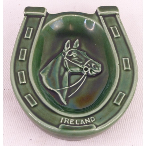A vintage Sylvac 4316 Irish horse shoe plaque.