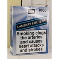 An unopened carton of Lambert & Butler King Size cigarettes (1000 ...