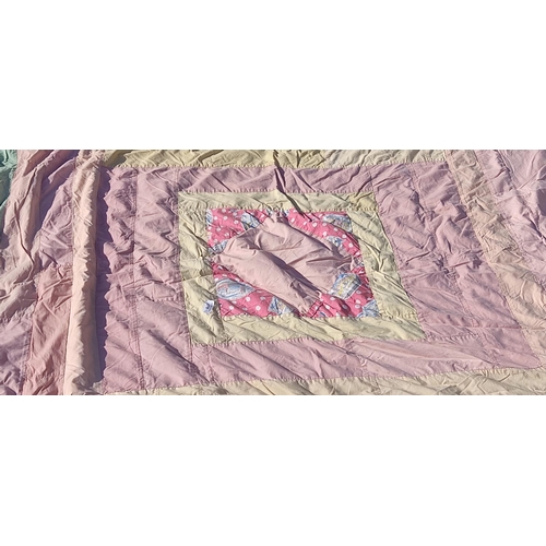 An Irish patchwork quilt.