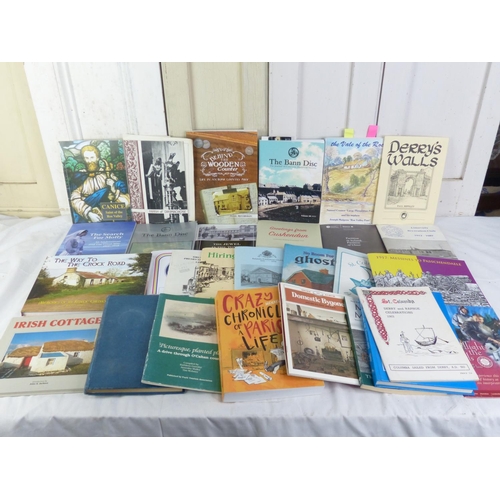 A collection of Irish interest books, to include : The Bann Disc volume ...