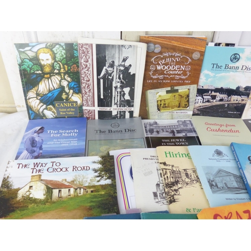 A collection of Irish interest books, to include : The Bann Disc volume ...