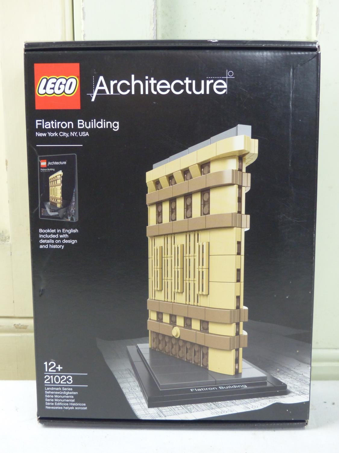 A boxed Lego Architect set, 'Flatiron Building, New York'.