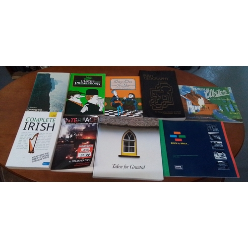 A group of books and pamphlets relating to Ireland and Ulster ...