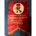 1966 Watney Mann Brewery World Cup Pennant, Special Pale Ale Edition.