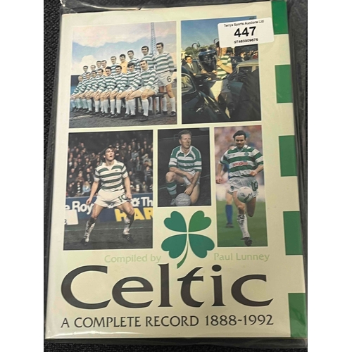 Celtic - A Complete Record, Breedon Books. Great book