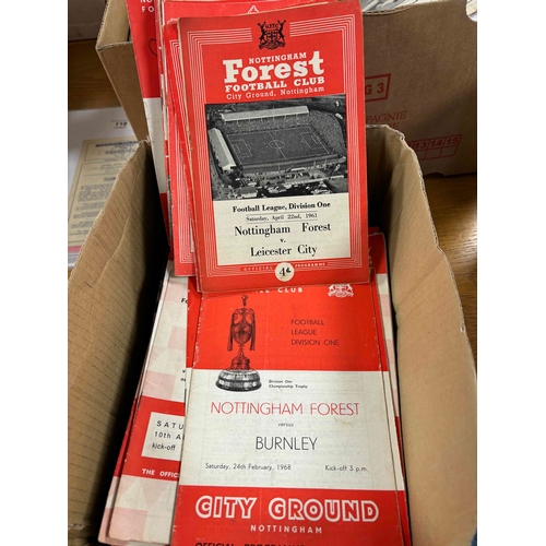 Nottingham Forest Home collection. 1960 to 2006/07, mostly 1960's to ...