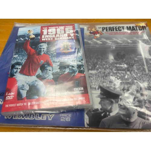 WORLD CUP 66 AN UN-OPENED DVD OF THE FINAL. Together with a replica ...