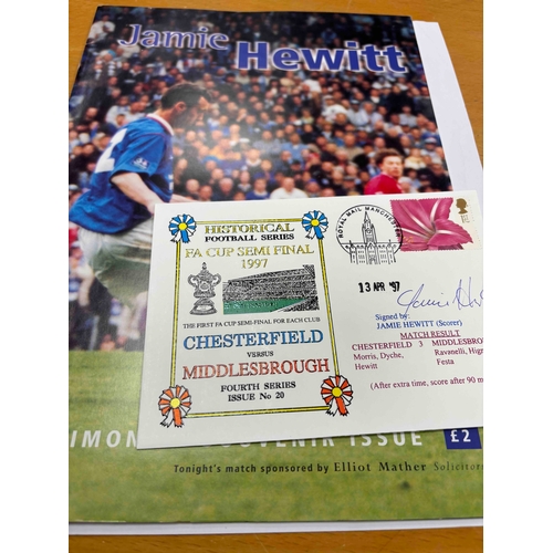 Jamie Hewitt Testimonial Programme v Sheffield Wednesday and First Day ...