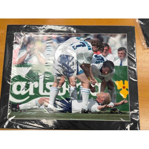 Gazza signed mount. Euro 96 after scoring that goal against Scotland ...