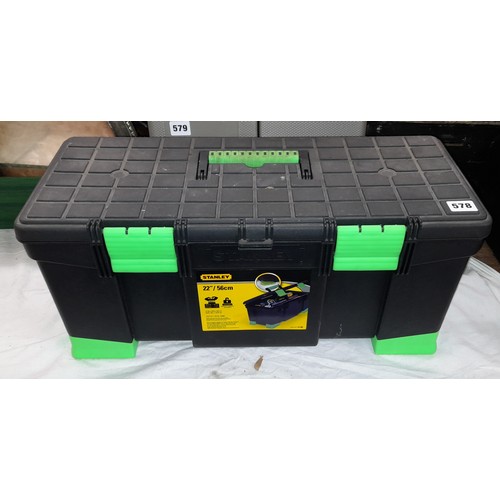 PLASTIC TOOL BOX WITH G MIXED TOOLS