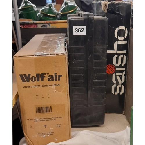 PORTABLE CAMPING GAS RANGE, SEIKO CAR RADIO CASSETTE PLAYER AND WOLF ...