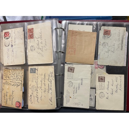 GREAT BRITAIN COLLECTION THE VICTORIAN FRANKED STAMP POSTCARDS AND LETTERS