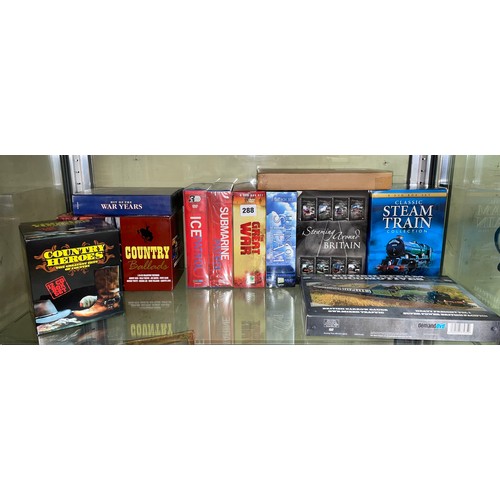 DVD BOX SETS STEAM TRAIN LOCOMOTIVES, THE GREAT WAR, AND COUNTRY AND ...