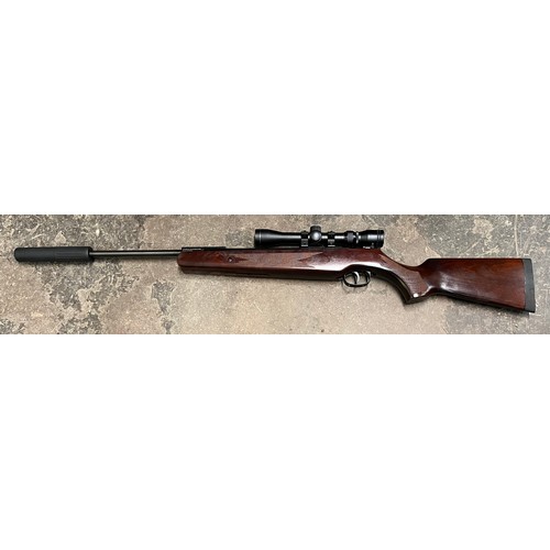 EXPRESS XP REMINGTON PELLET AIR RIFLE WITH SIGHT IN NYLON CASE