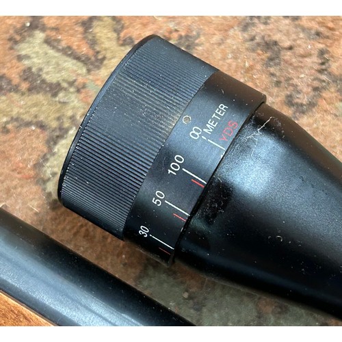 BSA LIMITED AIR RIFLE WITH A BUSH MASTER SCOPE