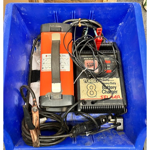 UPTIME BATTERY ARC WELDER AND TURBO EIGHT CHARGER