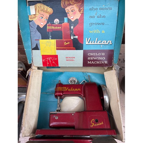 BOXED VULCAN SENIOR CHILDS SEWING MACHINE