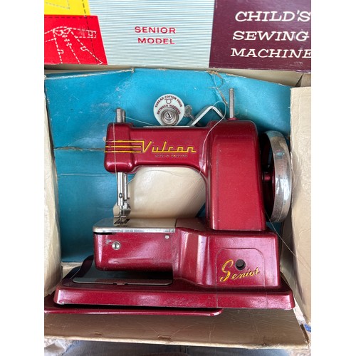 BOXED VULCAN SENIOR CHILDS SEWING MACHINE