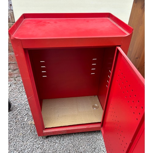 RED TALCO MOBILE TOOL CABINET